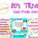 80's Trivia Facebook Game Engagement Graphics Interactive Social Media ...