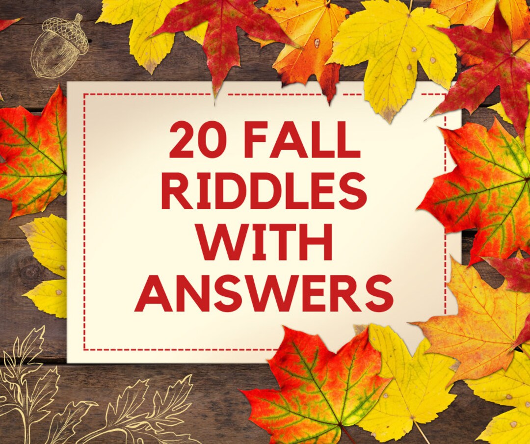 Fall Riddles Facebook Engagement Graphics, Facebook Games, Direct Sales ...