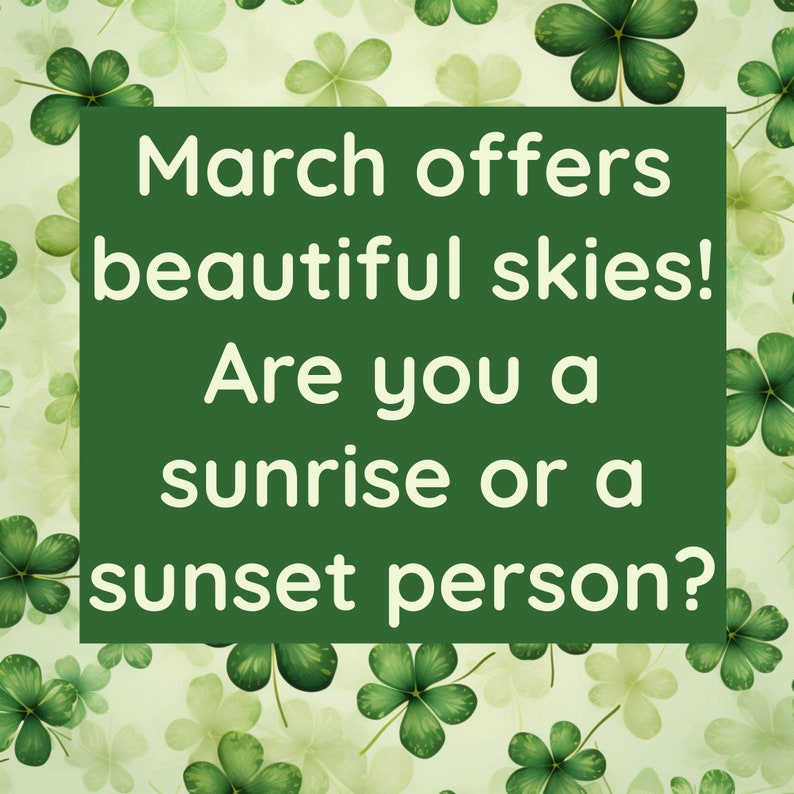 March Facebook Engagement Graphics for Social Media Posts for Direct ...