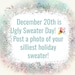 Engaging December Social Media Posts, Interactive Prompts for Facebook ...