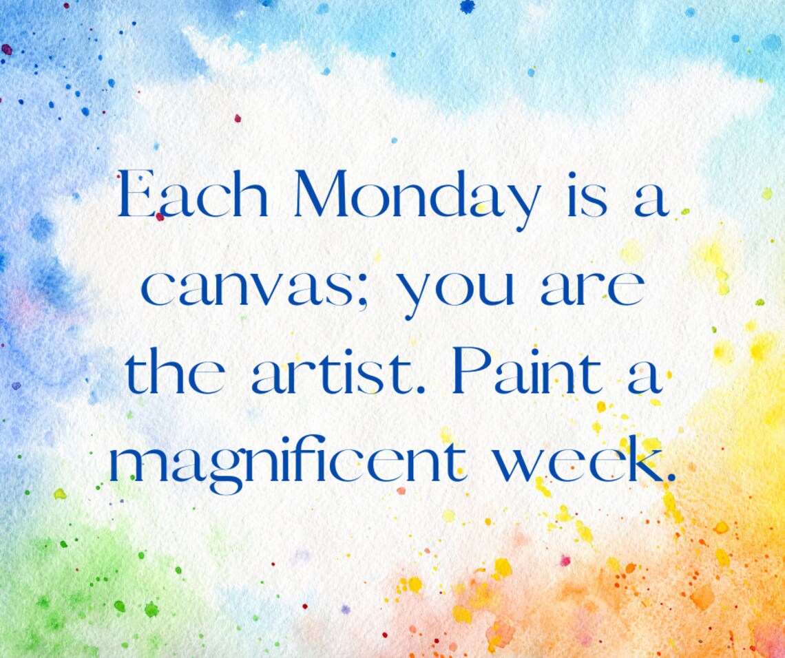 Monday Motivation Graphics, Motivational Social Media Posts, Monday ...