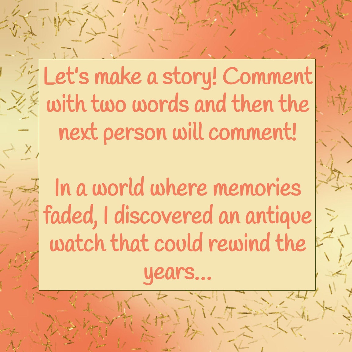 30 Story Starters November Social Media Posts Interactive - Etsy