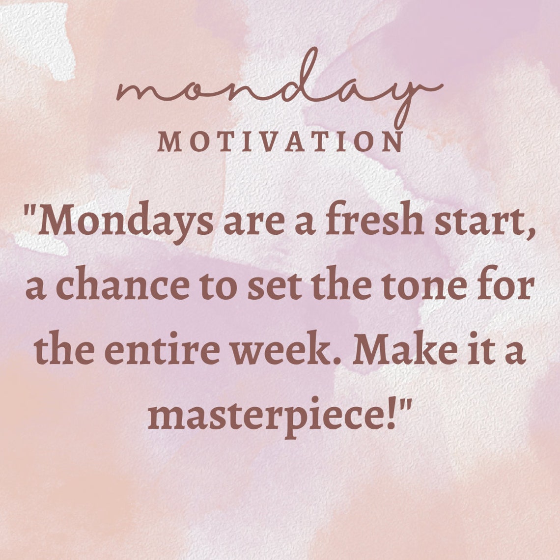 20 Monday Motivation Graphics, Motivational Social Media Posts, Monday ...