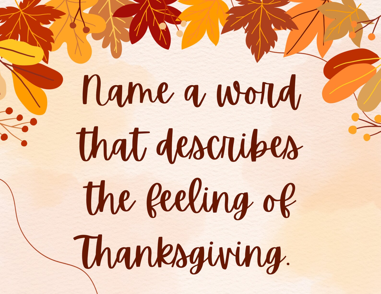 Thanksgiving Facebook Engagement Game Graphics, Thanksgiving Family ...