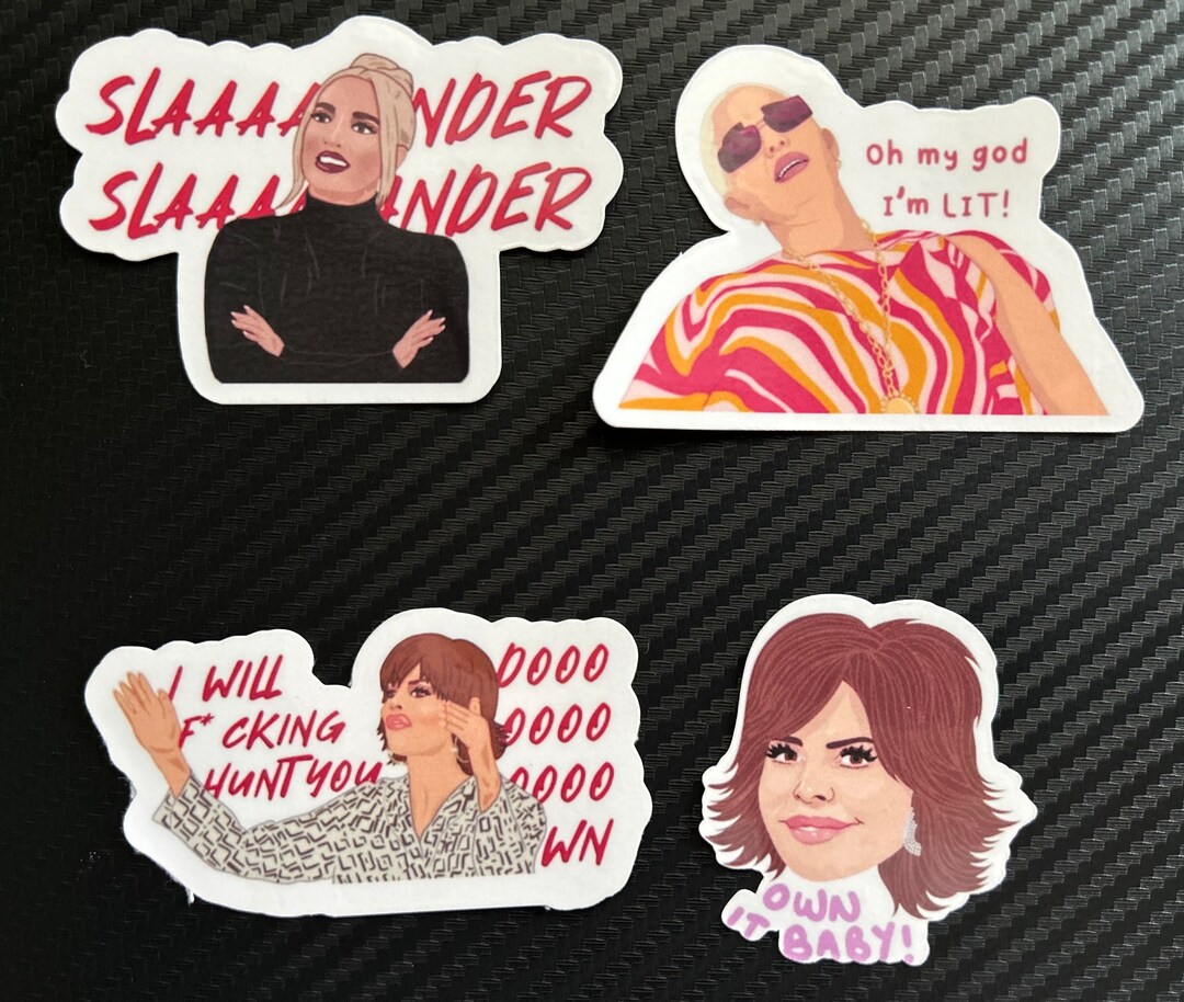 Real Housewives of Beverly Hills Stickers, RHWBH Stickers, RHWBH, Real ...
