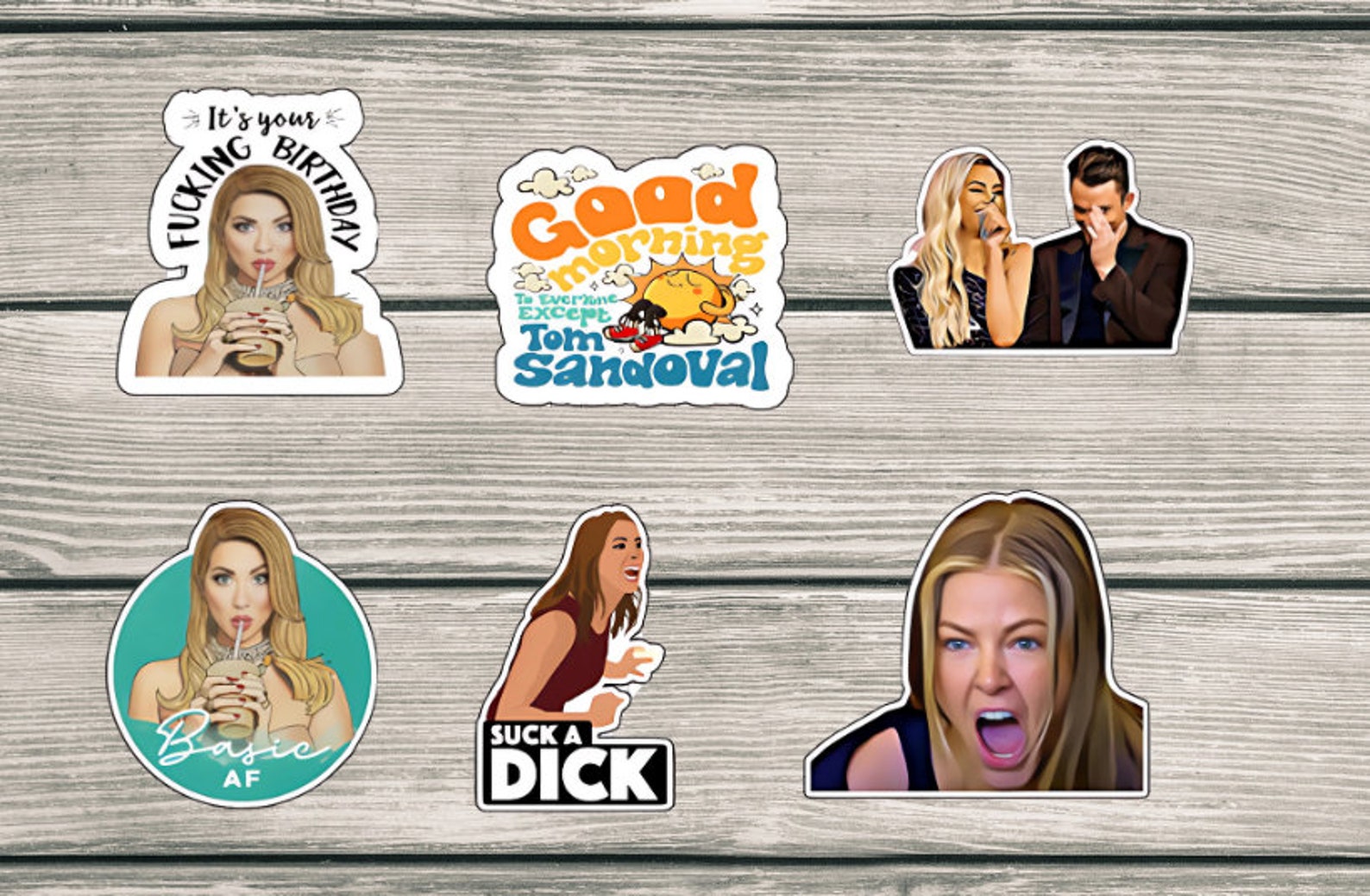 Vanderpump Rules Stickers, Pump Rules Quotes, TV Show Decals ...