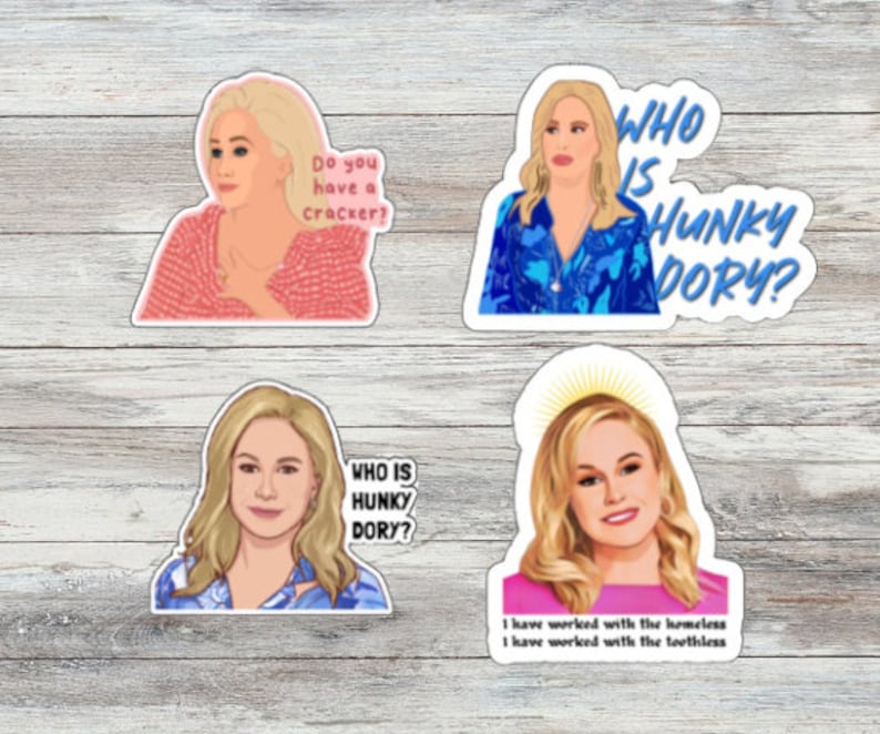 Real Housewives of Beverly Hills Stickers, RHWBH Stickers, RHWBH, Real ...