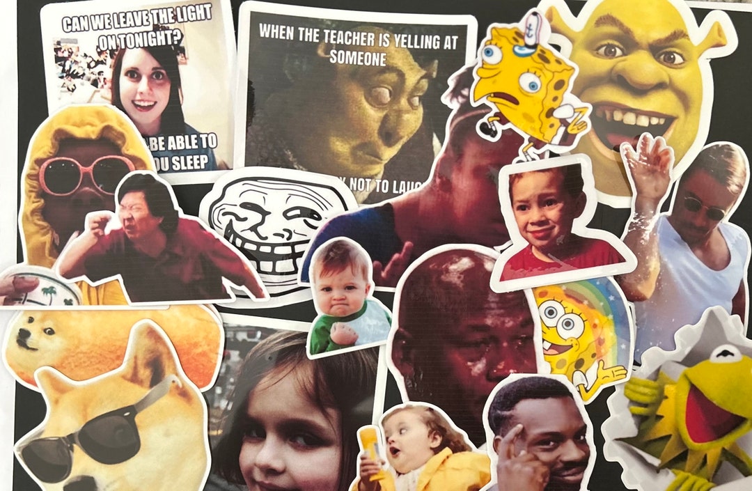 Throw Back Memes Stickers, Internet Sensation Stickers, Funny Memes ...
