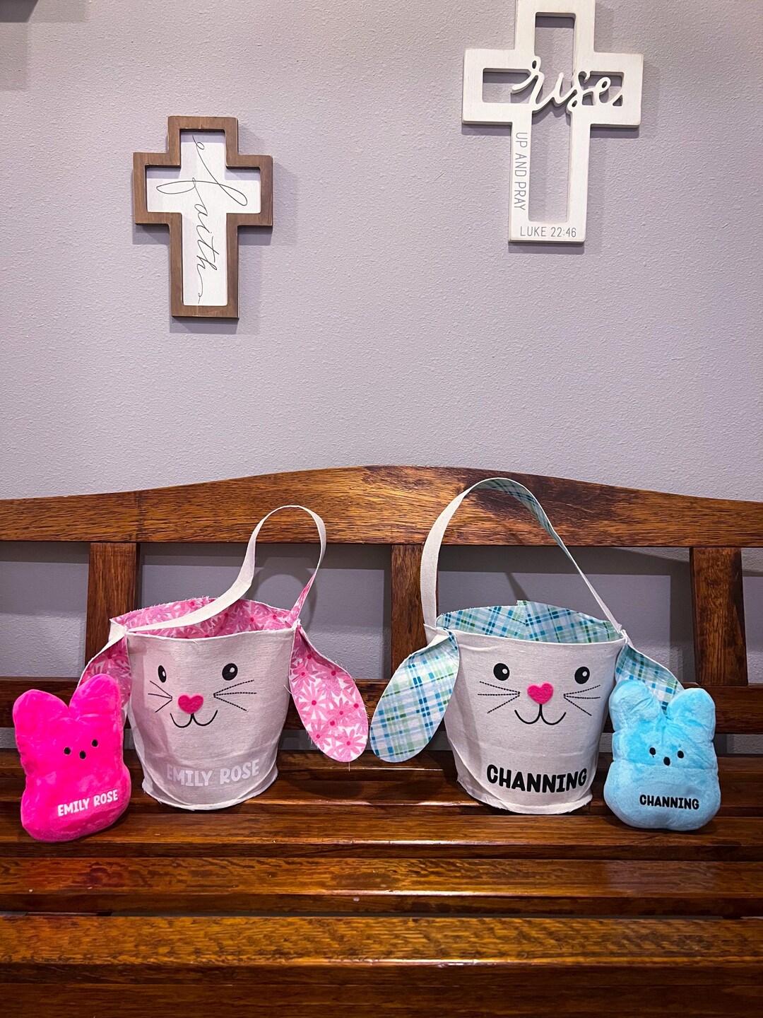 Personalized Easter Baskets - Etsy