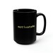 Black 'motivateme' Javascript Code Mug, 15oz - Etsy