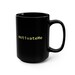 Black 'motivateme' Javascript Code Mug, 15oz - Etsy