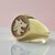 Solid Gold Women's College Ring , High School Rings , Graduation Ring ...