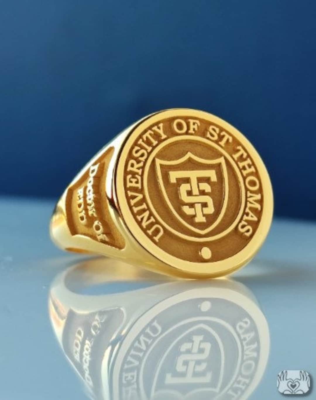 University Ring ,custom College Class Ring, Graduation Gift, High ...