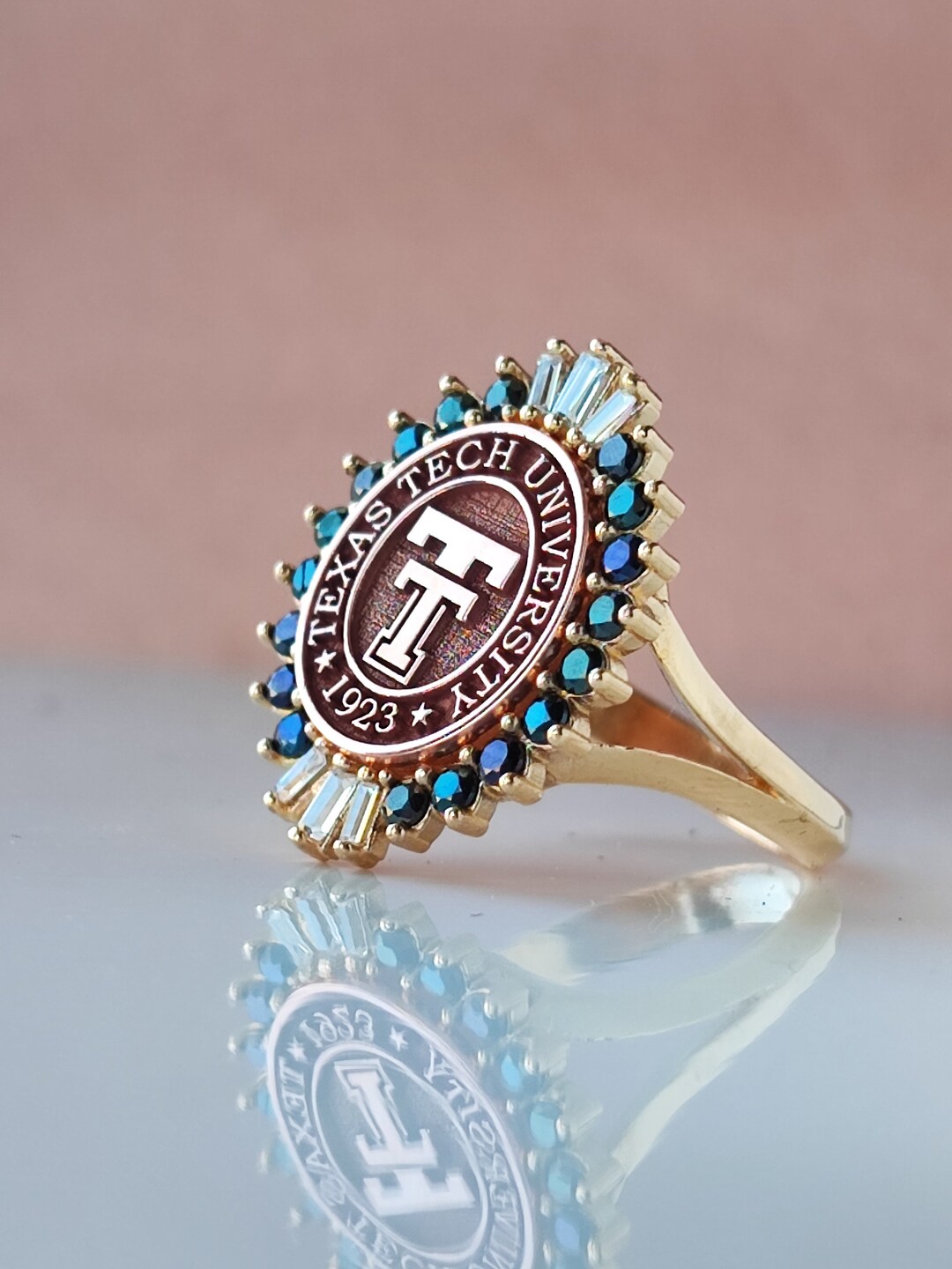 Gold College Ring , Class Ring , Graduation Ring , College Class Ring ...