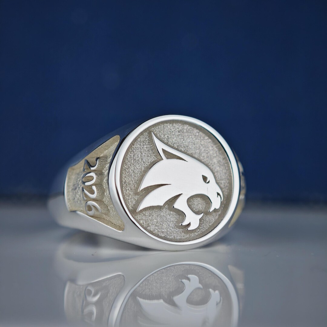 Custom College Ring , Personalized Jewelry , Graduation Ring , High ...
