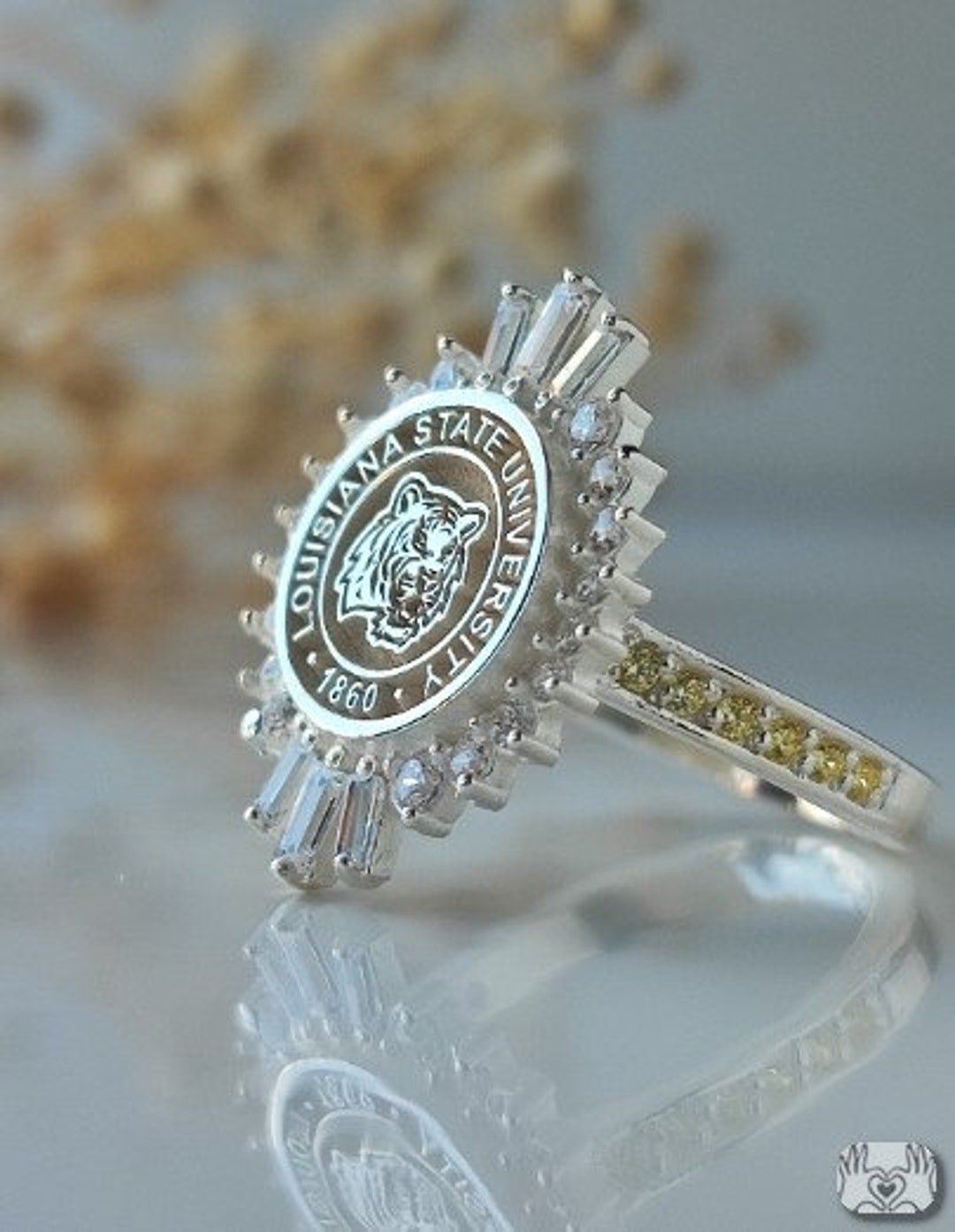College Ring, University Ring, Graduation Gift, Graduation Ring, Woman ...