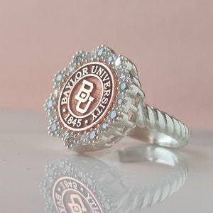 Graduation Ring , Graduation Gift , Personalized Ring , Personalized ...