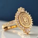 Solid Gold Women's College Ring , High School Rings , Graduation Ring ...
