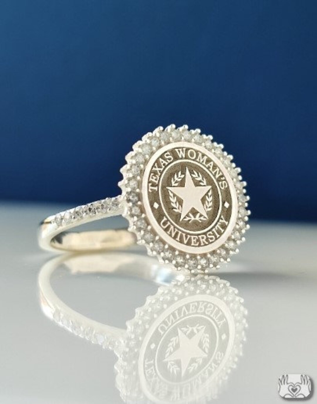 Class Ring for Women | College, High School Graduation Signet Ring ...