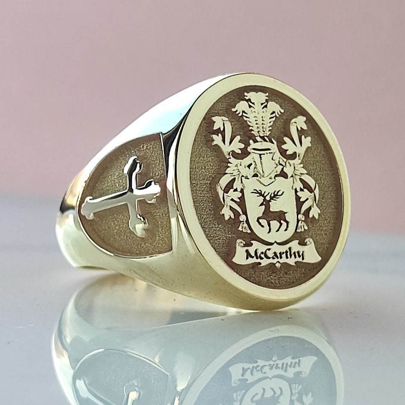 Crest Ring - Etsy