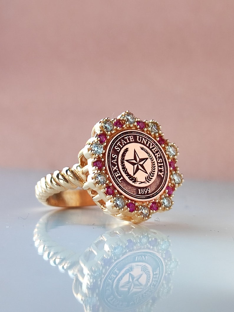 Graduation Ring , Graduation Gift , Personalized Ring , Personalized ...