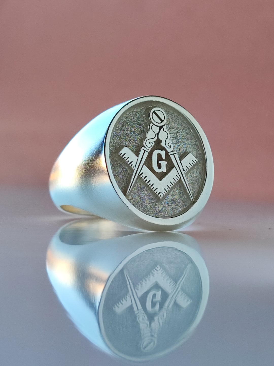 Silver Masonic Rings, Freemason Ring, Masonic Rings, Master Mason Rings ...