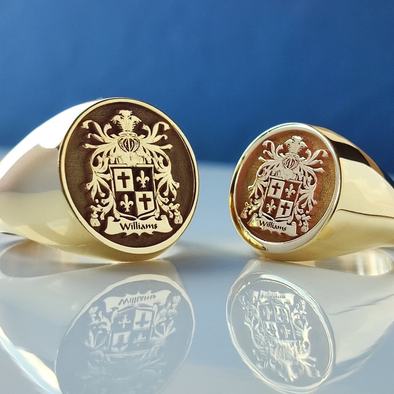 Noble Signet Ring - Etsy