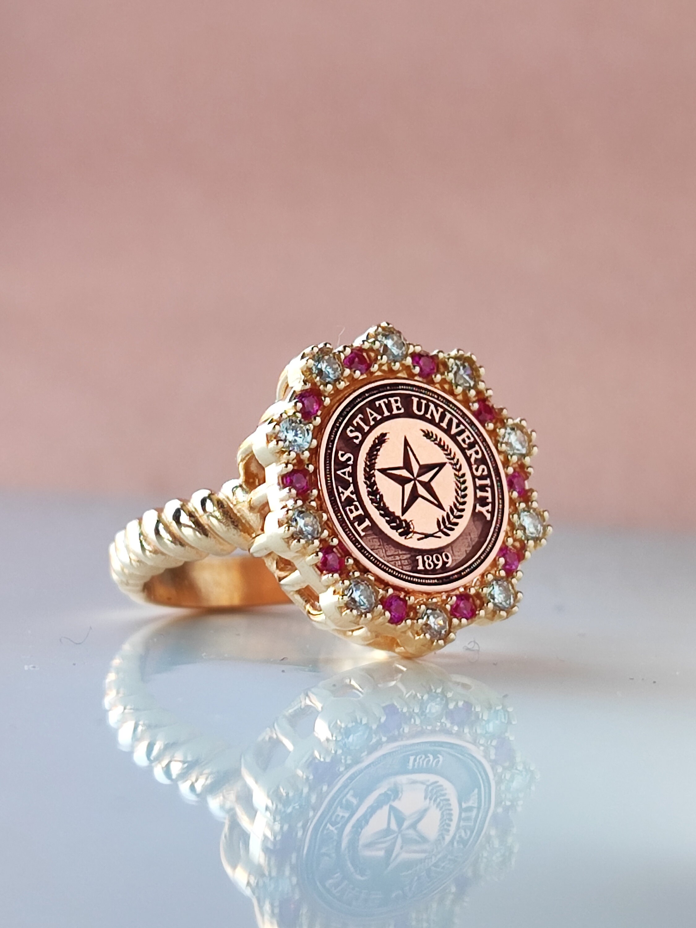 Graduation Ring , Graduation Gift , Personalized Ring , Personalized ...