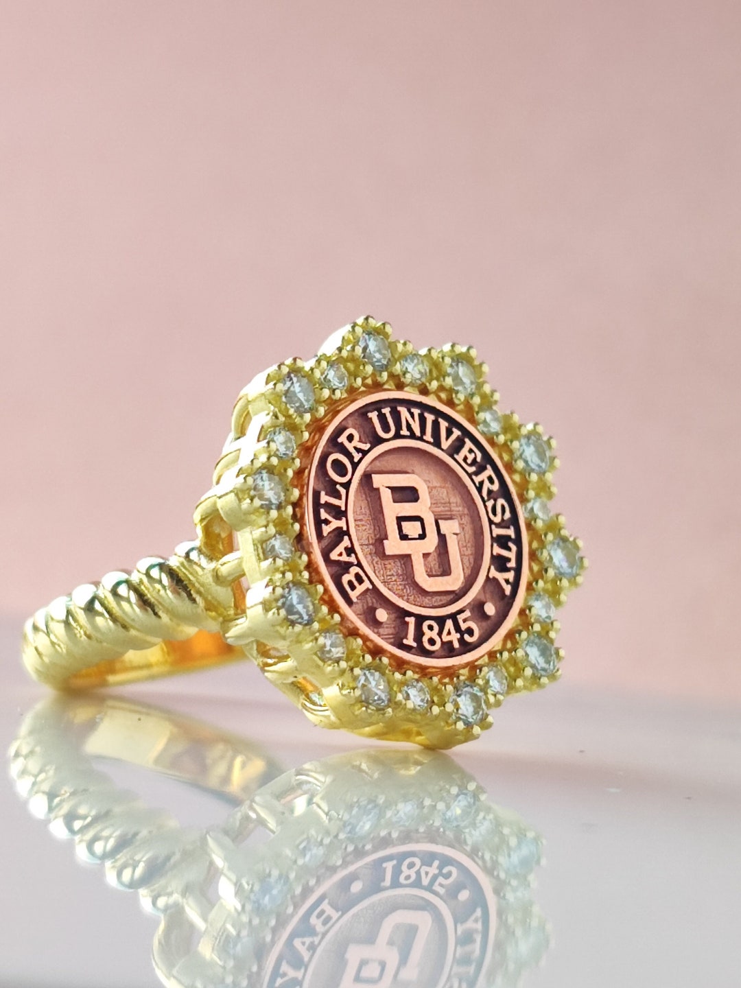 Custom Class Ring for Women | Graduation Ring | College Ring | School ...