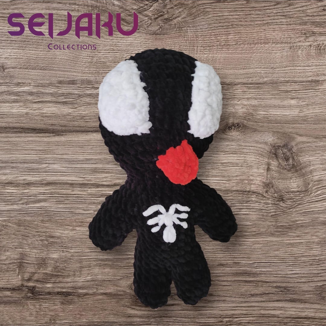 Venom Amigurumi Plush Pattern - Etsy