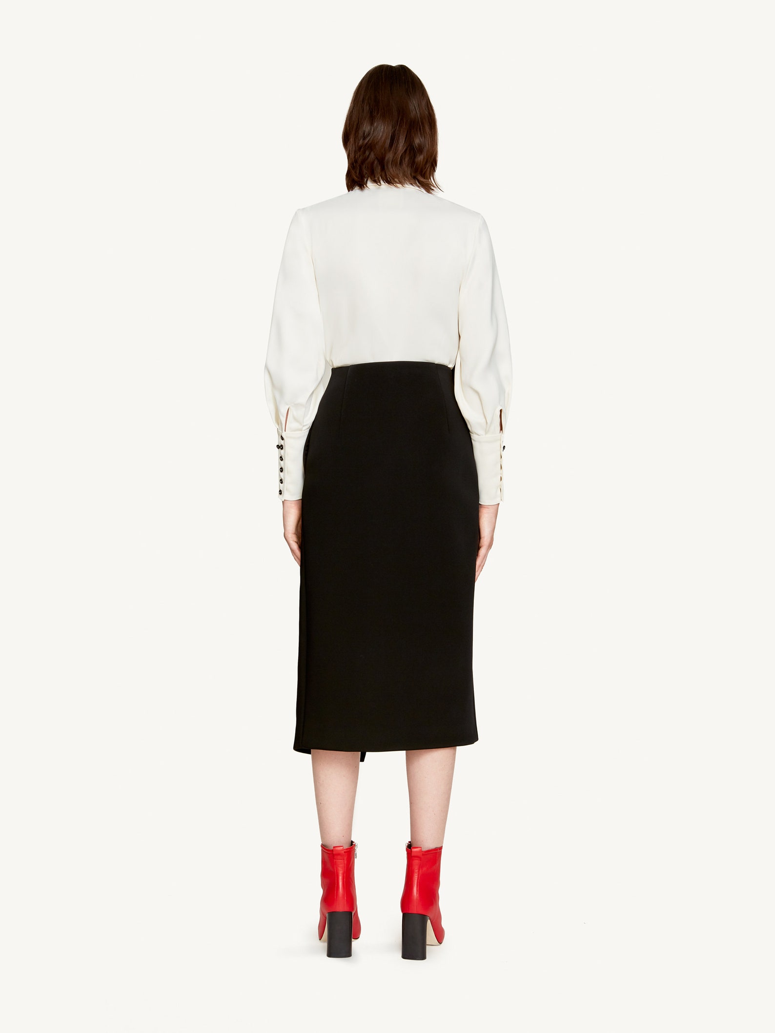 Luxury Wrap Skirt / Overlapping Waist Skirt / Statement Skirt - Etsy