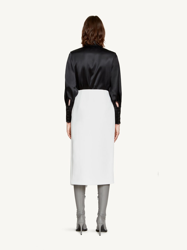 Luxury Wrap Skirt / Overlapping Waist Skirt / Statement Skirt - Etsy