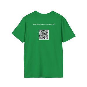 Funny QR Code Disney Cars Unisex Softstyle T-shirt, Geeky Tee, Humorous ...