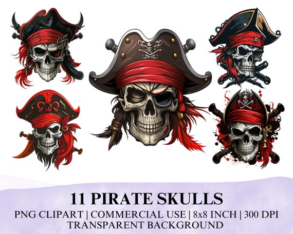 Pirate Skull And Crossbones Clip Art