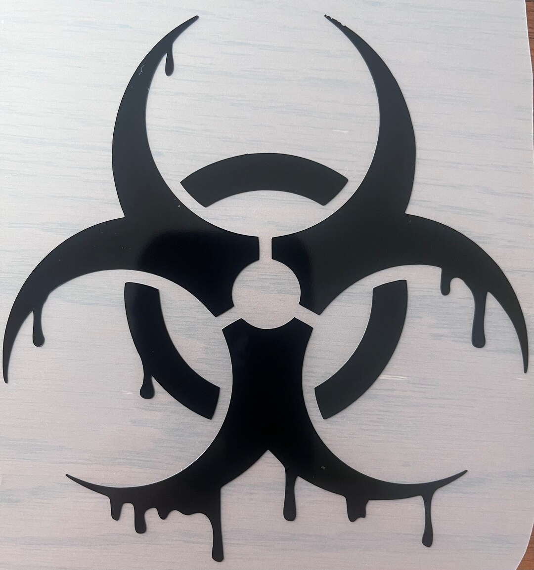 Biohazard Vynil Decal - Etsy