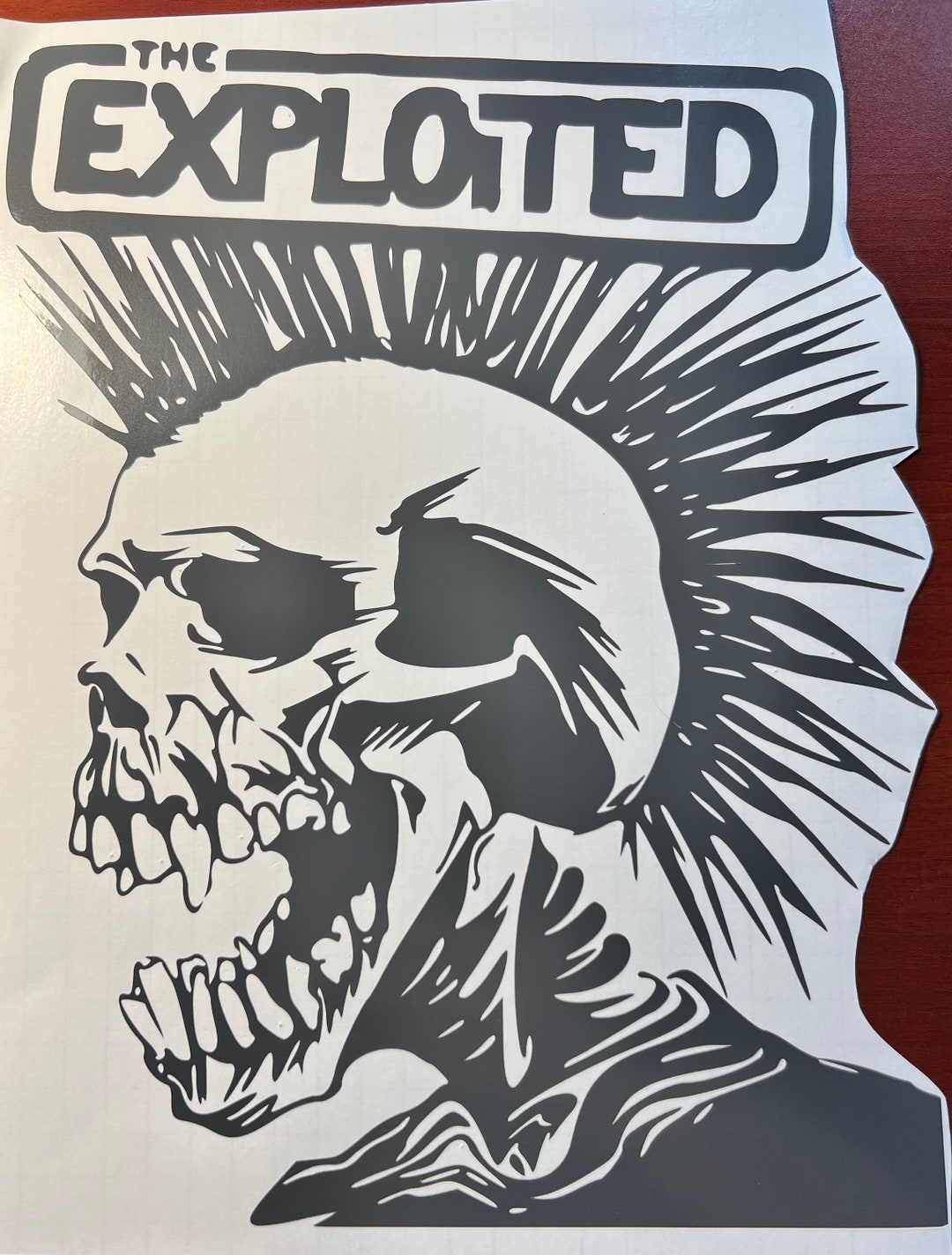The Exploited Decal - Etsy