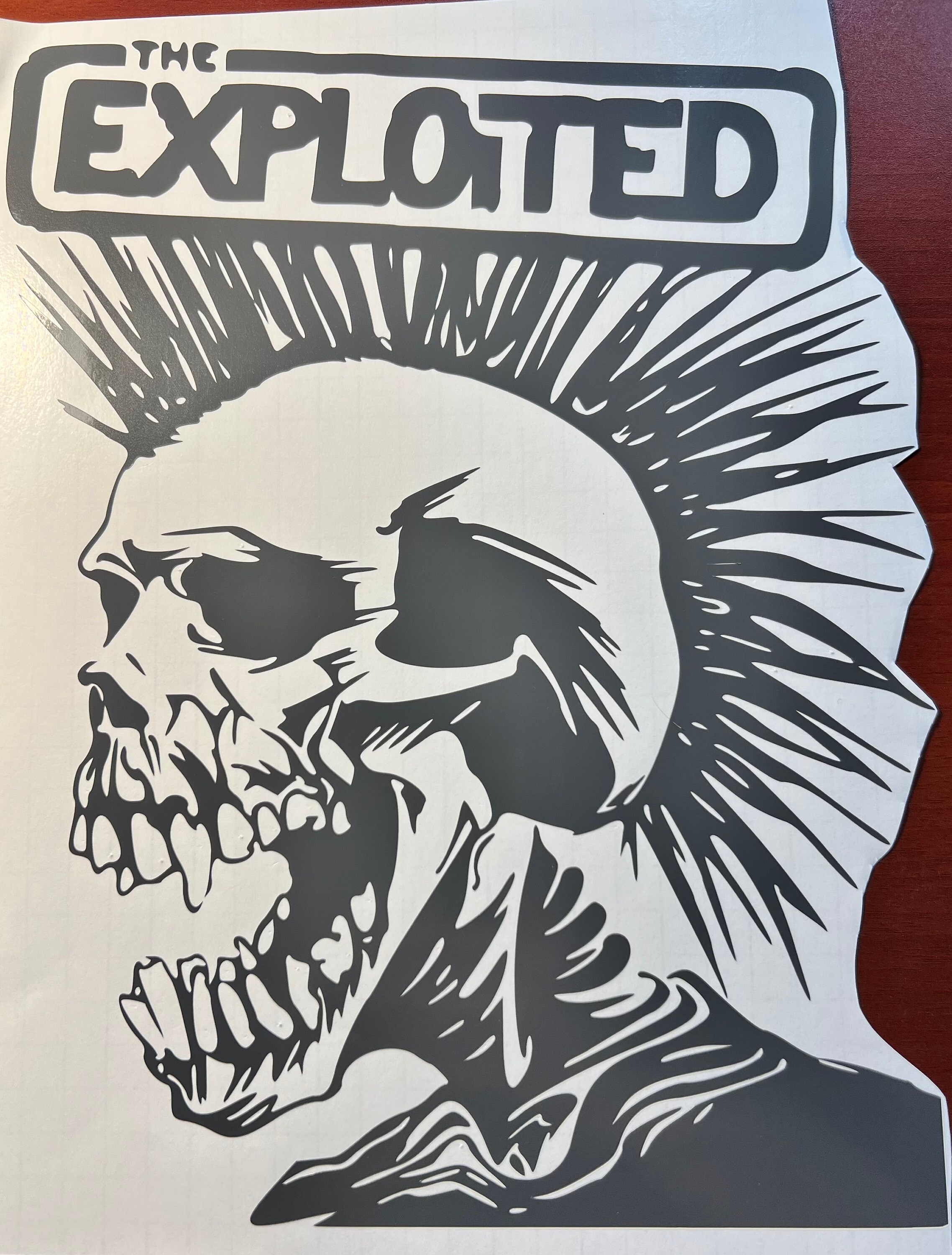 The Exploited Decal - Etsy