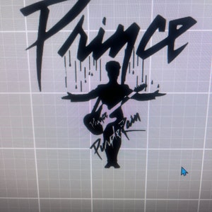 Purple Rain prince Decal - Etsy