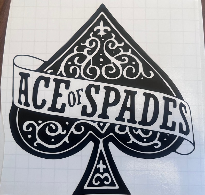 Ace of Spades ( Motorhead) - Etsy