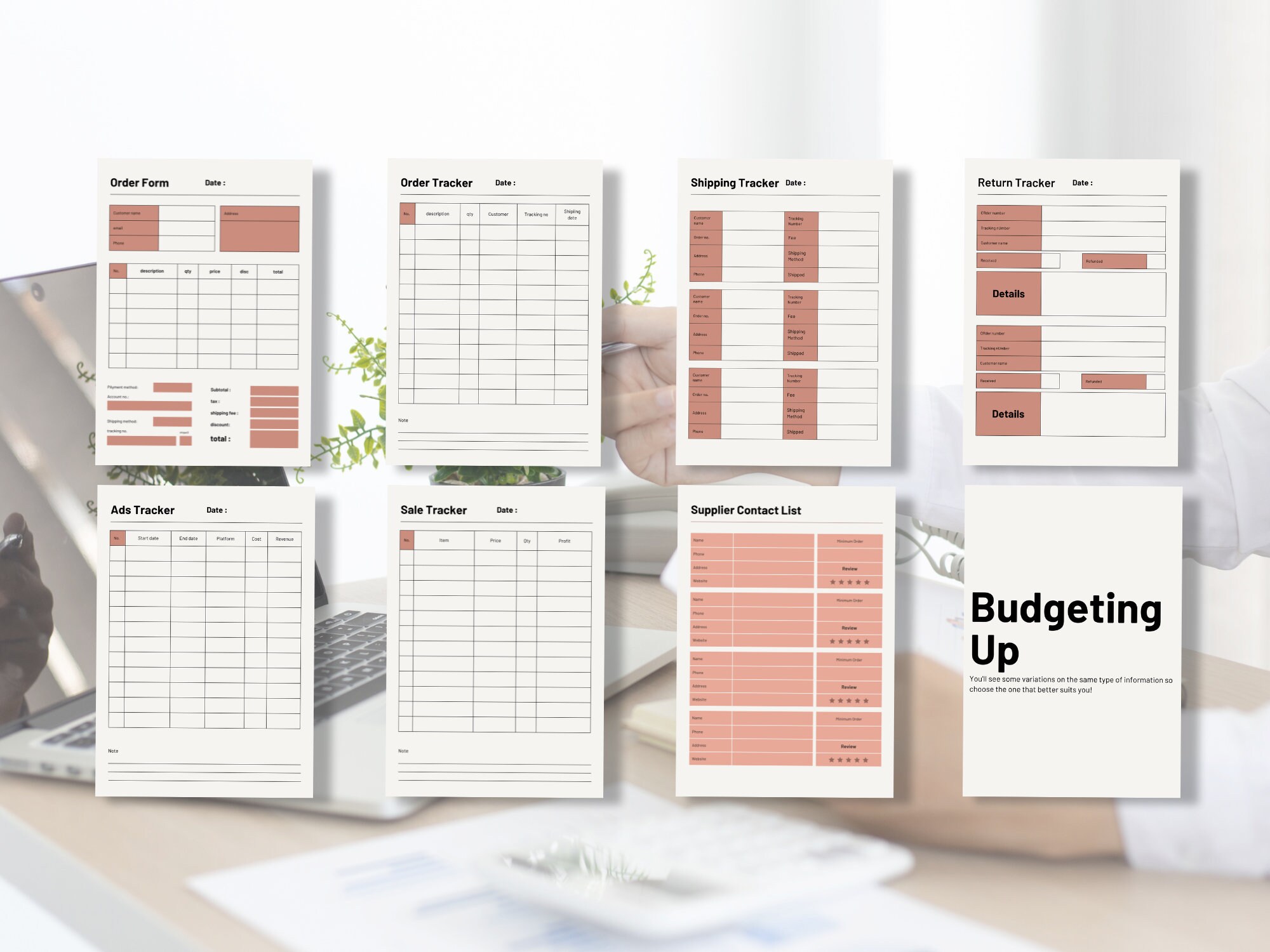 Daily Business Organizer Bundle Canva Templates for Small Businesses - Etsy