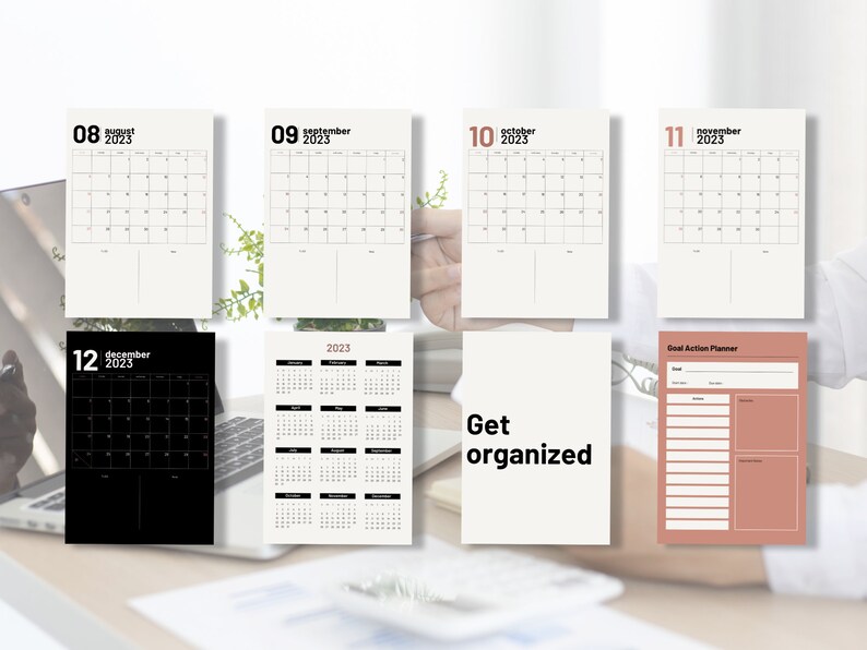 Daily Business Organizer Bundle Canva Templates for Small Businesses - Etsy