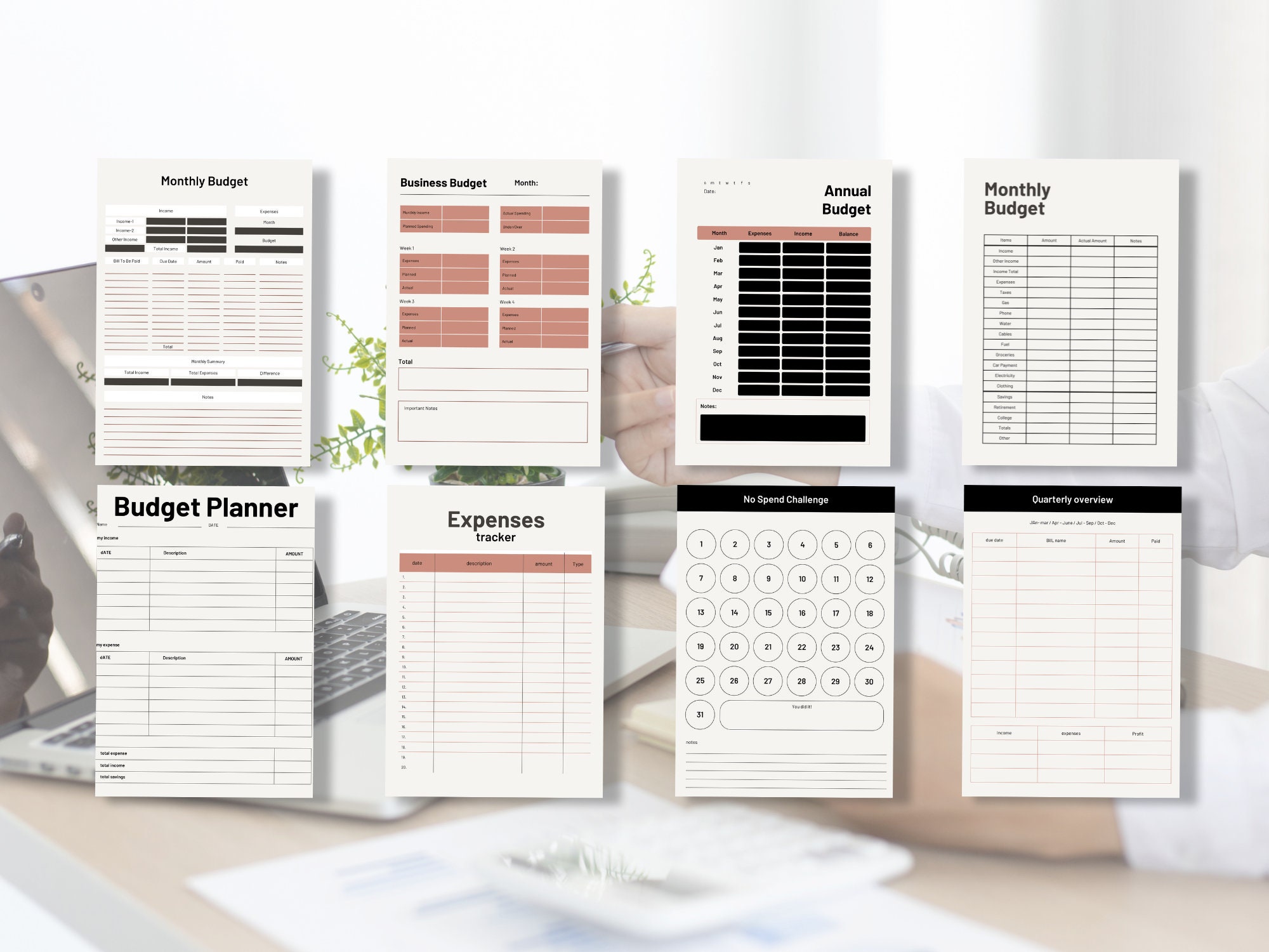 Daily Business Organizer Bundle Canva Templates for Small Businesses - Etsy
