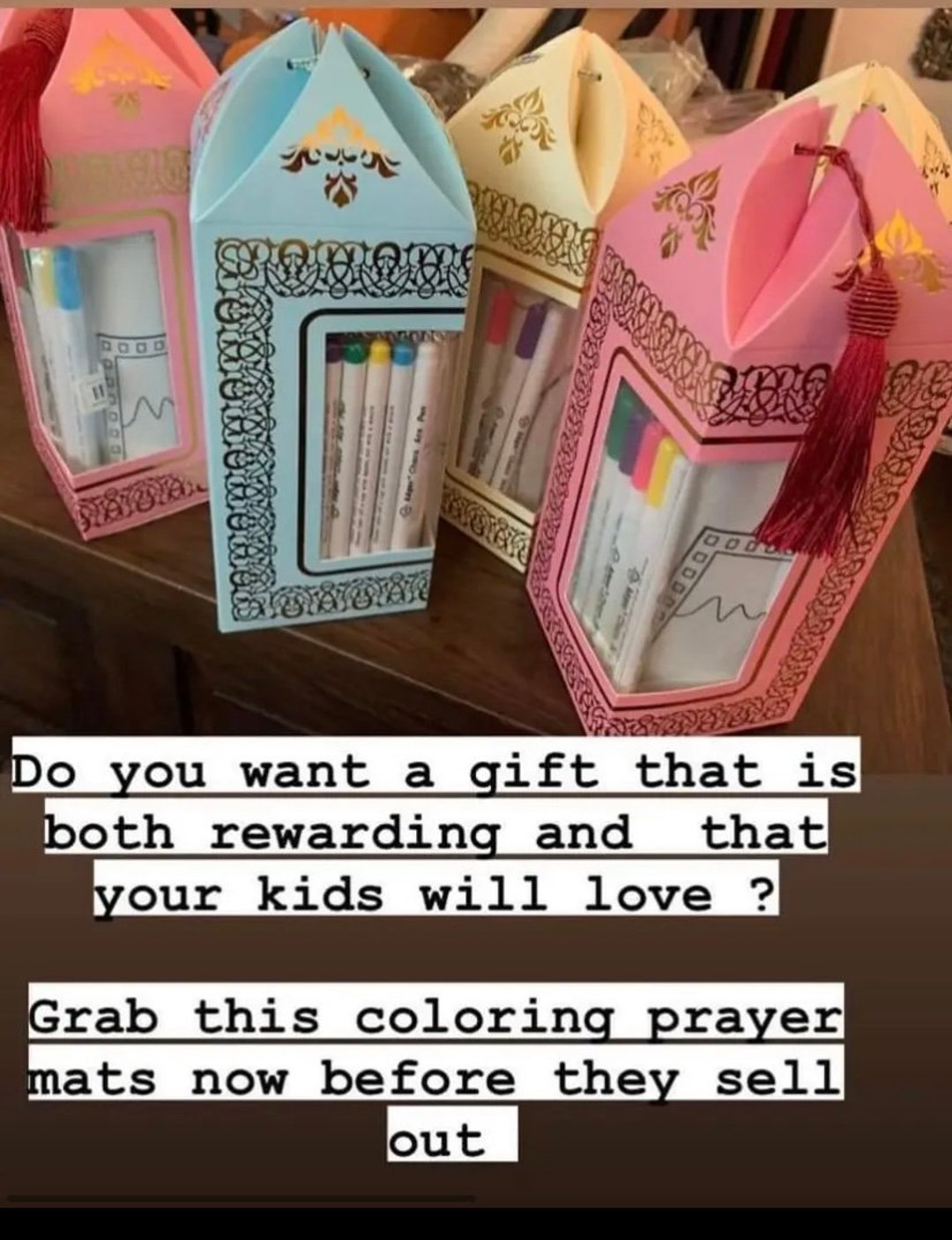 Muslim Kids Colouring Prayer Mat/namaz Mats /kids Prayer Mat /salah Mat ...