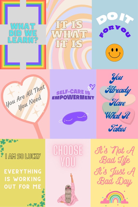 Cute Girly Quote Collages