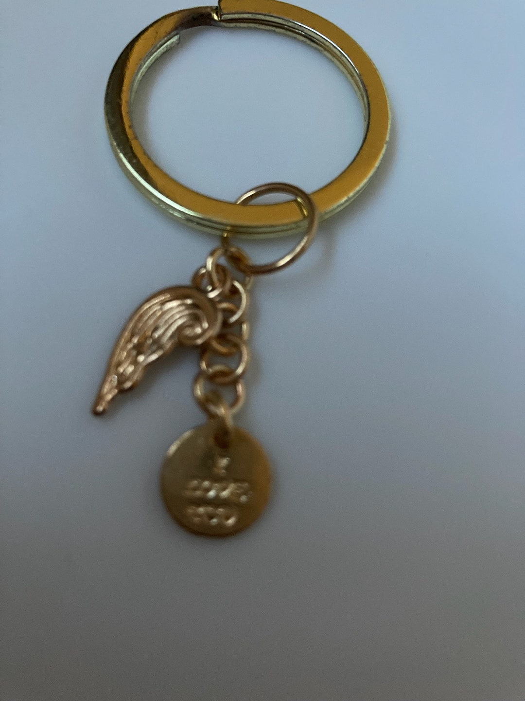 Angle Wing Keychain - Etsy