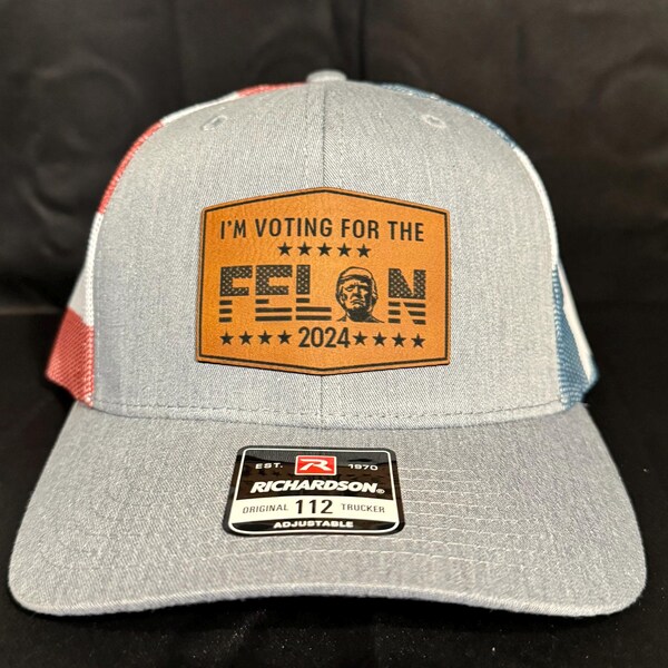 Trump Felon Hat Patch - Etsy