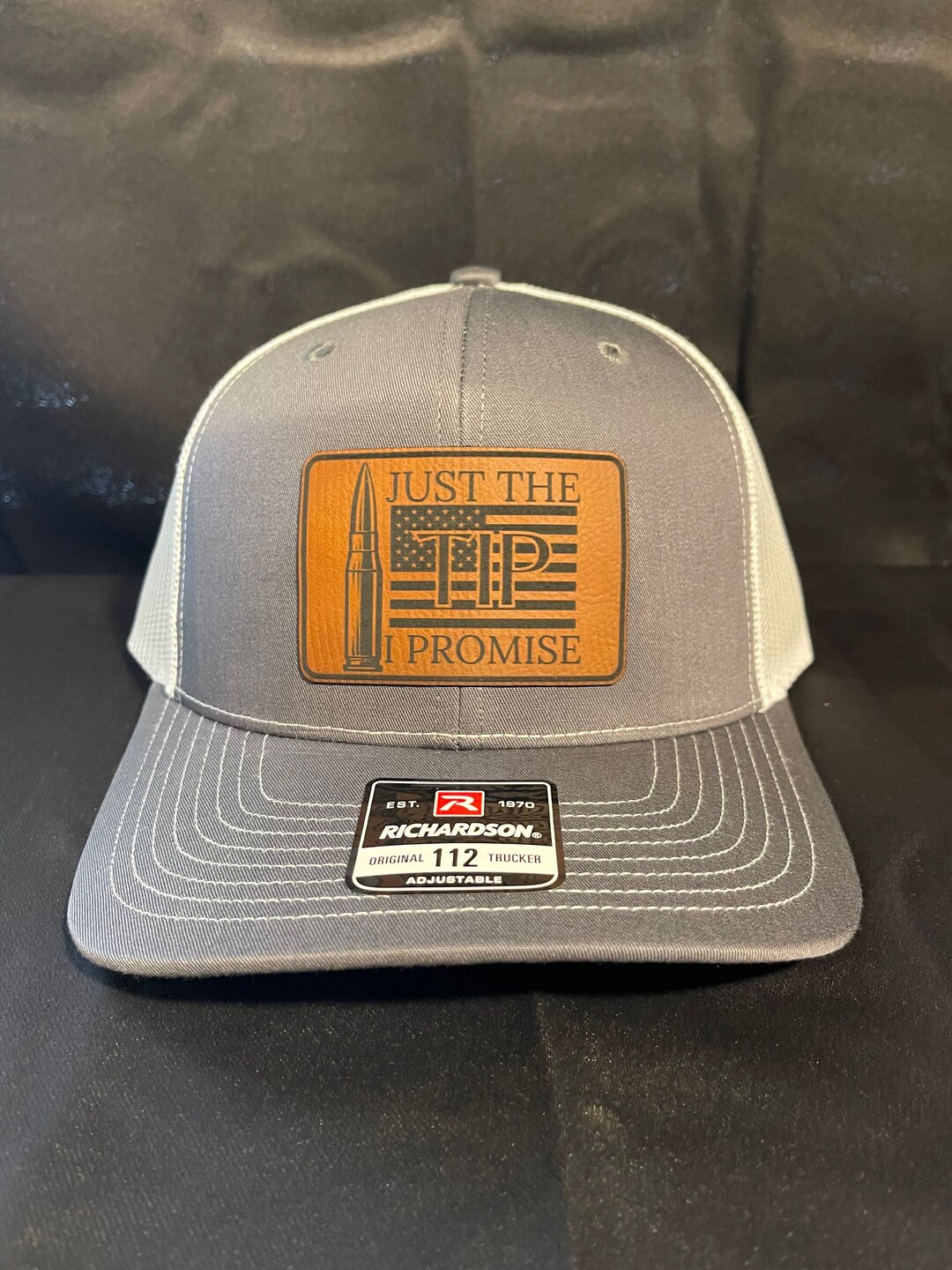 Just the Tip / Funny / Leather Patch Hat - Etsy