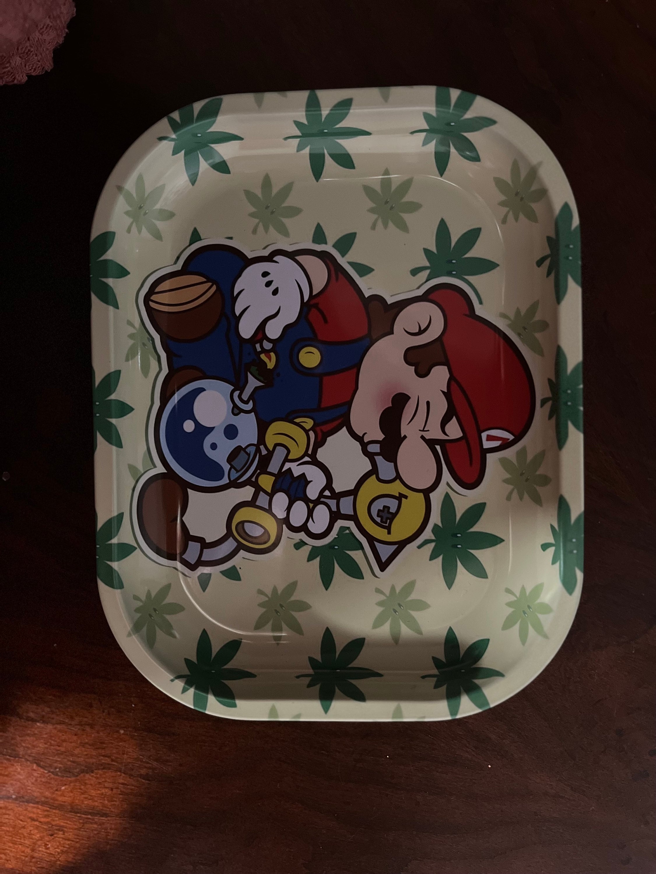 Mario Rolling Tray Mario Collectable Smoking Rolling Tray - Etsy