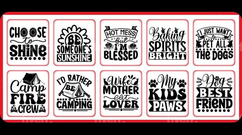 Happy SVG PNG , Random Svg and Png , Choose Shine Svg Png, Wife Mother ...