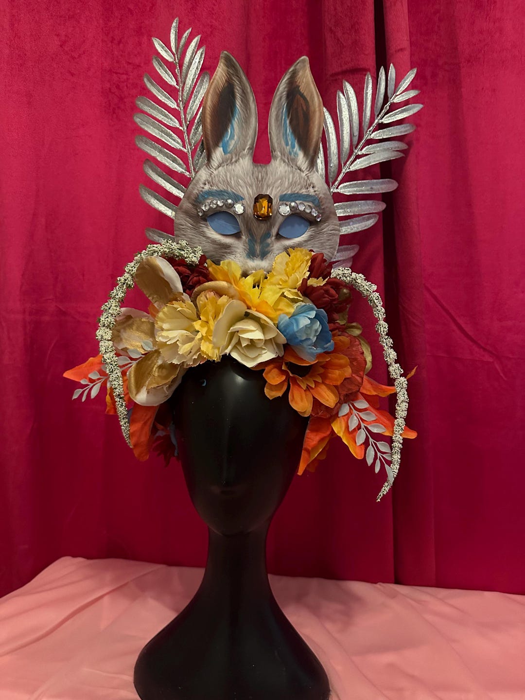 SHIM SHAM- the Yellowjacket Rabbit Headdress - Etsy